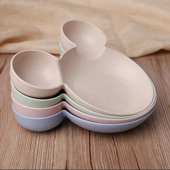 Dining | Mickey Mouse Divided Child Plate Bowl | Poshmark